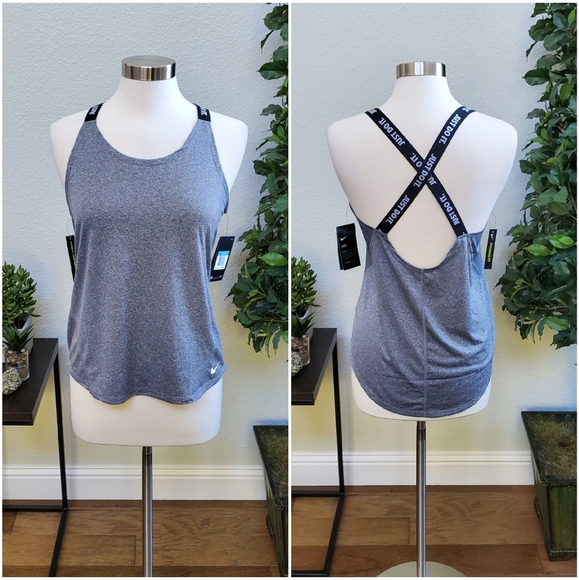 Nike | Tops | Nwt Nike Cross Back Tank | Poshmark